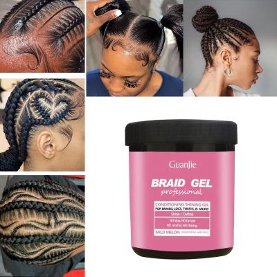 Cina Gel organico forte per le trecce unisex in vendita