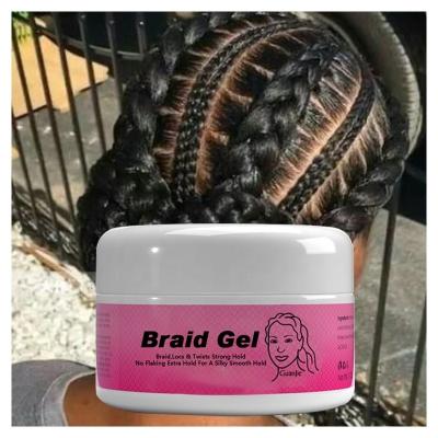 Cina Extra Super Strong Hold Hair Gel per la funzione di intrecciatura vegana e tintura dei capelli in vendita