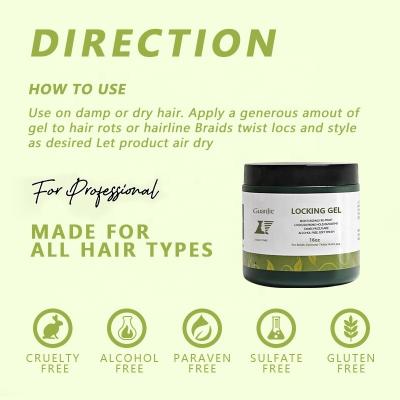 China 16 Oz Natural Neat Braid Conditioning Gel Brilhante para Estilização e Personalização de Cabelos à venda
