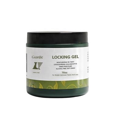 China Tipo de cabelo Cabelo frizzy Gel de retenção extra para mulheres negras trança natural limpa Conditioning 16 oz à venda