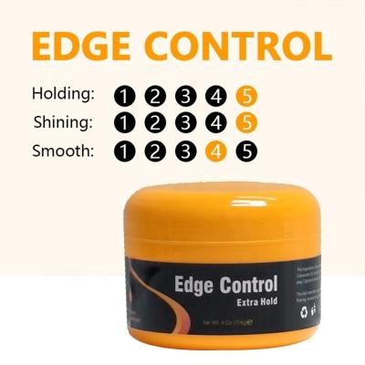Cina Trasforma i tuoi capelli 4C con la treccia del gel organico Extra Strong Hold Firm Hold Edge Control in vendita