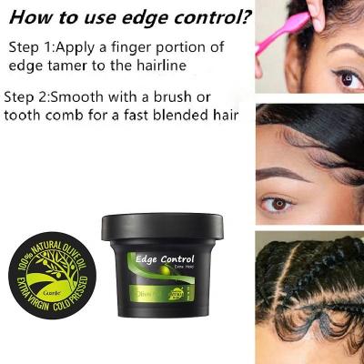 China Multi colors customize Private Label Strong Hold Custom Instant Shine Hair Wax 7oz for Braid for sale