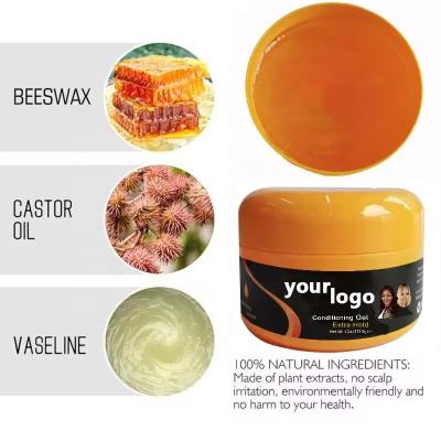 Cina Nessun Bianco Bordi lisci e lisci Pomata per capelli Gel di treccia da modellare/formare per lo stile in vendita