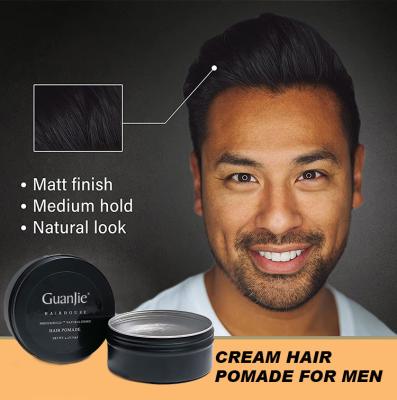 China Customize Private Label Strong Hold Hair Wax para Homens Estyling Transparente Adequado para O PELO à venda