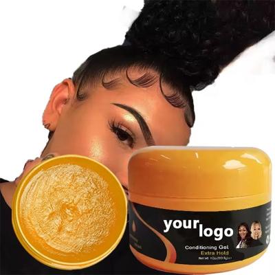 China Gel de tranças de marca privada para todos os cabelos naturais Customize Logo Extra Hold Edge Control à venda