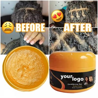 Cina Gel di treccia per capelli naturali personalizzare il logo controllo extra taglio in vendita