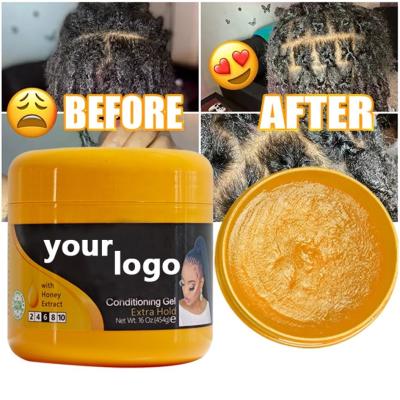 China 16oz Extracto de mel Gel de condicionamento para 4C cabelos Unisex Todos os tipos de cabelo à venda
