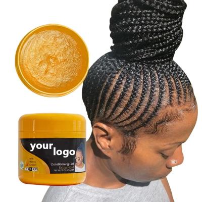 Cina 16 oz di estratto di miele Gel di condizionamento per capelli 4C Unisex Tutti i tipi di capelli in vendita