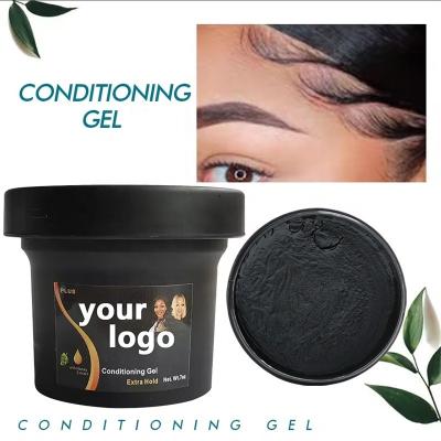 Cina Strong Hold Private Label Long Lasting Edge Control Hair Styling Gel per un aspetto opaco in vendita