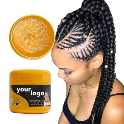 Cina Extra Hold Smooth Edge Control Braid Gel con colore per capelli da salone e gel di condizionamento in vendita