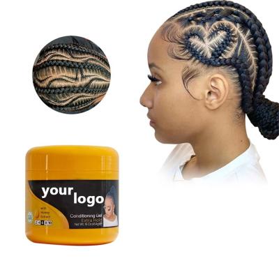 Cina Extra Hold Smooth Edge Control Braid Gel con colore per capelli da salone e gel di condizionamento in vendita