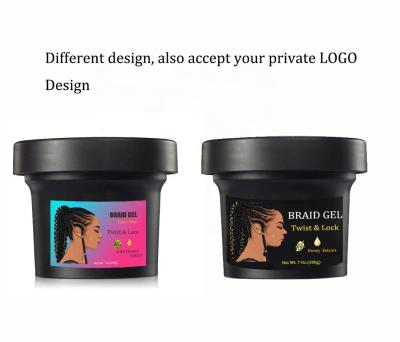 China 200 ml private label Twist Loc Tresse Gel voor conditionering en extra hold snel drogen Te koop