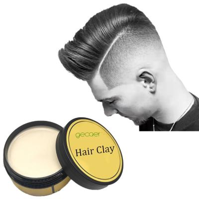 Cina Forte Tenuta Naturale Aspetto Matto Tessura Capelli Paste Capelli fango per Uomini Stock 100g Volume in vendita