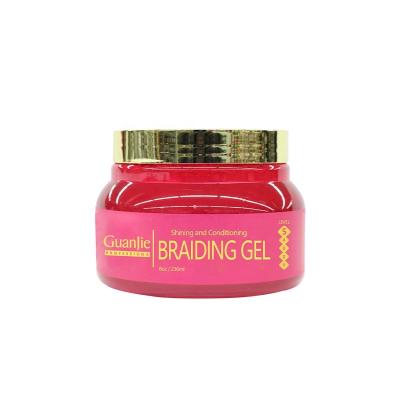 Cina Trecce e Trecce per capelli Trecciatura a cera Trecciatura per Africa Loc And Twist Gel Extra Hold Lock Twist Conditioning Brillante Gel Treccia in vendita
