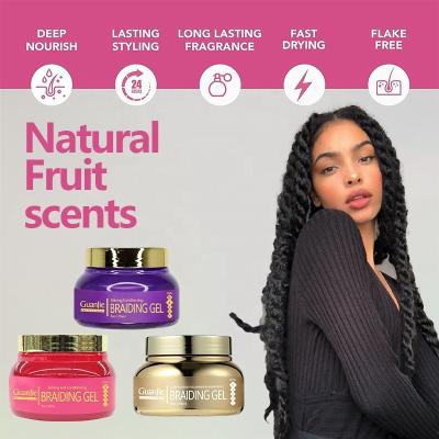 Cina Trecce e Trecce per capelli Trecciatura a cera Trecciatura per Africa Loc And Twist Gel Extra Hold Lock Twist Conditioning Brillante Gel Treccia in vendita