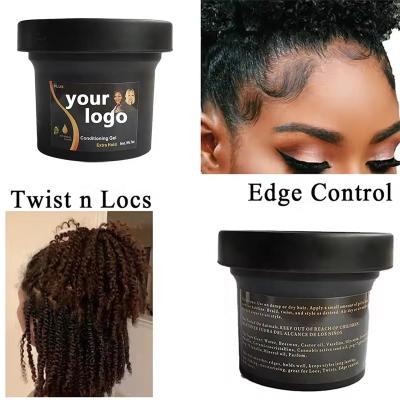 China Custom Logo Private Label 7oz All Day Locks Conditioning Shine Jam Loc Twist Braid Gel Extreme Strong Hold for sale