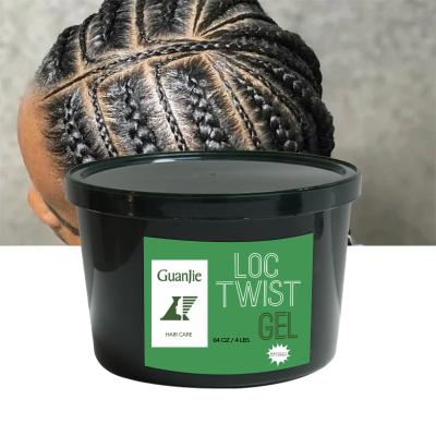 China Gepaste logo Geen residu of schilfering 24 uur sterk vasthouden Zwarte randcontrole voor natuurlijk 4c haar Te koop