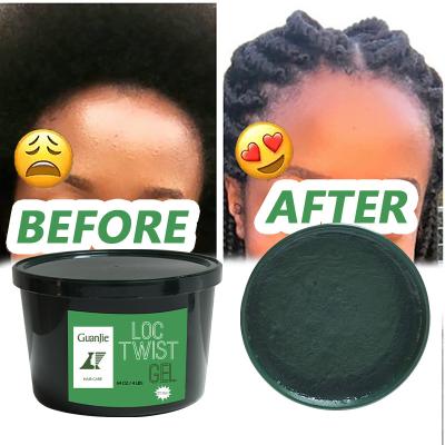 China Organics Big Size Hold Edge Gel Groothandel Nette Conditioning Braiding Shining Custom Edge Control Hair Gel Hair Wax Voor Vrouw Te koop