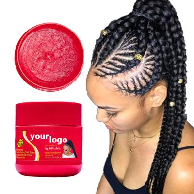 Китай Нежирный Loc N Twist Gel Чистый косый джем Волос волос и контроль края Супер сильный экстремальный держать блестящий джем косый гель продается