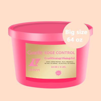 China Privé label nette vlecht conditionering schitterend Custom Edge Control Hair Gel Hair Wax Shine en Jam voor Vrouw Te koop