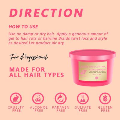 China Hypoallergene vlechtproducten Haar styling Edge Control Gel Hittebescherming Te koop
