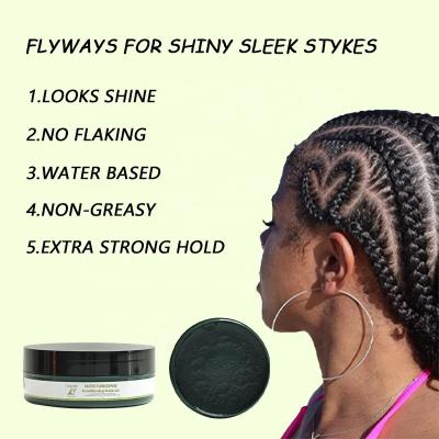 Cina Personalizza il logo Controllando il bordo nero Cera che copre i capelli grigi Antifrizz Idrata i capelli Strong Styling Hold per le donne in vendita