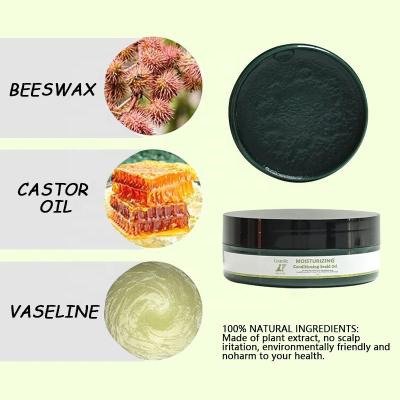 Cina Personalizza il logo Controllando il bordo nero Cera che copre i capelli grigi Antifrizz Idrata i capelli Strong Styling Hold per le donne in vendita