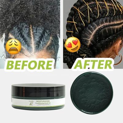 Cina Consigliere di taglia di marca privata Strong Hold Braid Gel 4c Hair Edge Control in vendita