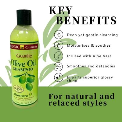 China Verfrissende organische keratine haarcrème Haarbehandeling Shampoo Repair Shine Olijfolie Shampoo Conditioner Set Te koop