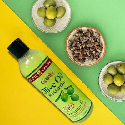 Cina Per capelli 4c prodotto personalizzato idratante ripristinare aloe cremoso shampoo giornaliero capelli ricci e perniciosi shampoo olio d'oliva in vendita