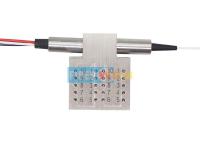 China 1x4 Mechanical Fiber Optical Switch High Isolation 1260-1620nm 3V 5V for sale