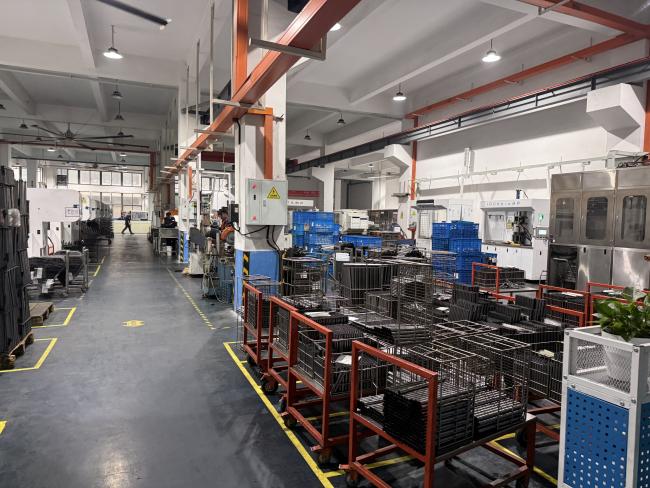 Auto parts factory team