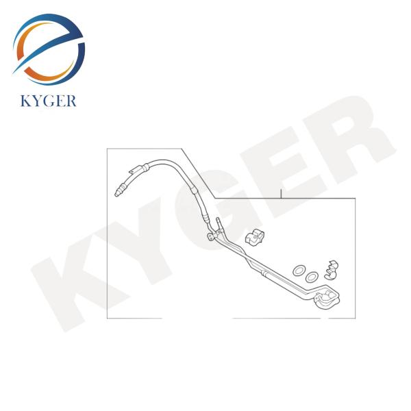 Quality Freelander 2 Steering Pressure Hose LR044590 For Land Rover 2014 L359 for sale