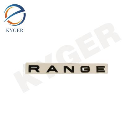 Cina LR026394 Logo di copertura nera, logo di porta posteriore, gamma LR026395 LR026396 LR026397 LR030775 LR038706 Per Land Rover in vendita