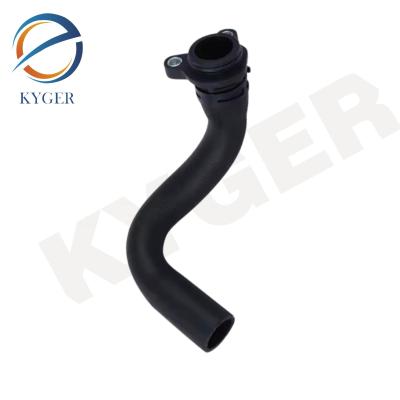 China KYGER Auto Parts Radiator Coolant Hose Pipe 11537603514 Engine Coolant Hose Connector Flange For BMW N20 F18 F30 1153 7603 514 for sale