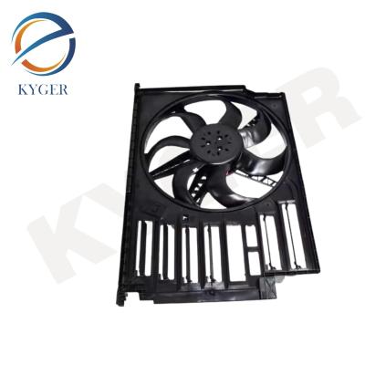 China 17427617608 Radiator Cooling Fan Assembly For BMW X1 X2 F49 F45 F56 Cooling Fan Motor 1742 7617 608 17428596236 for sale