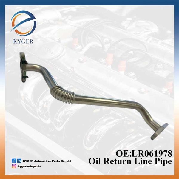 Quality Car Parts Turbocharger Oil Return Line Pipe LR061978 for Land Rover Range Rover 4 L405 for sale