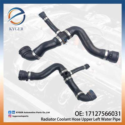 China Radiator Coolant Hose Upper Left Water Pipe 17127566031 1712 7566 031 For BMW E90 E91 E92 E93 E82 E90 for sale