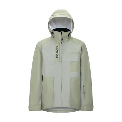 China 2024 Style Heated Waterproof Ski Suit Jackets with Pressure Glue Colors and Hardshell for sale