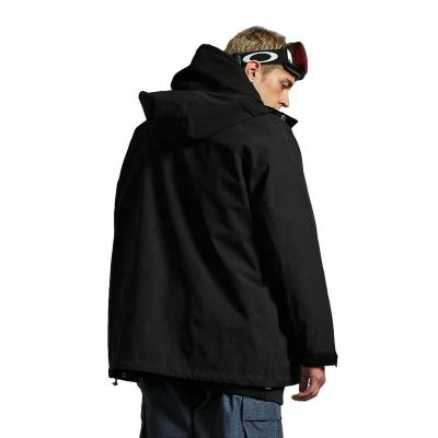 China Casual MOODLAB Custom Logo Snowboard Jacket Red Winter Ski Suits with Seamless Fusing for sale