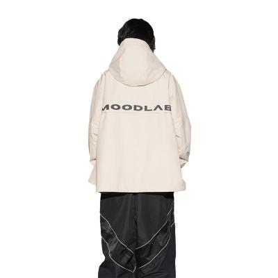 China Contrast Color Oblique Placket Cotton Padded Jacket for Skiing and Snowboarding for sale