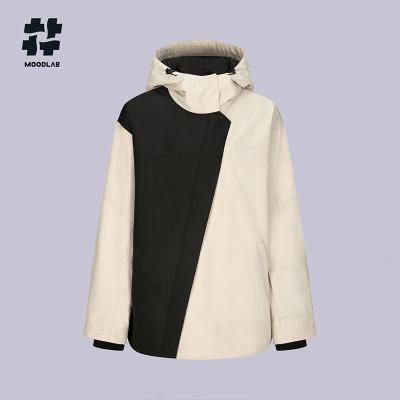 China Unisex impermeável cola de pressão total Traje de esqui de neve Oblique Placket Algodão acolchado Vestuário desportivo à venda