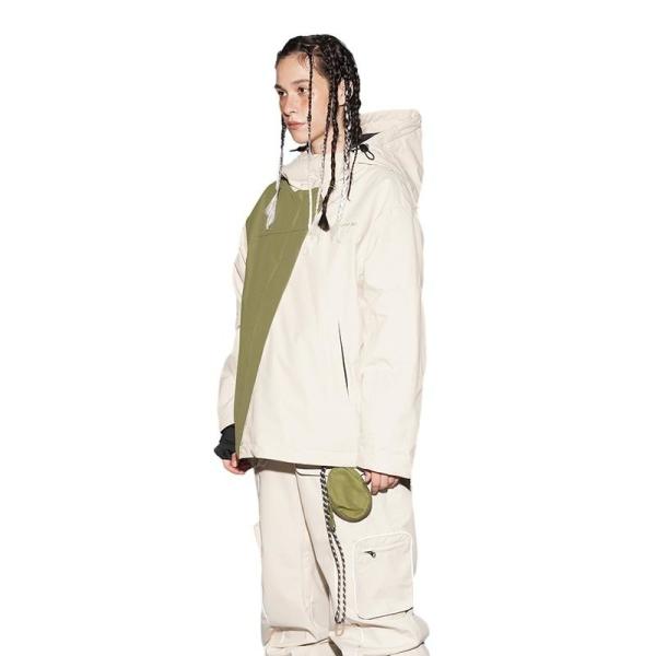 Quality Unisex Sportswear Cotton Padded Ski Snow Suit Full Pressure Glue Contrast for sale