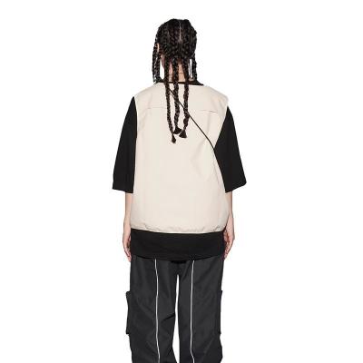 China Soft Shell Stoff V-Neck Safari Jacke wasserdicht und modisch für Plussize Frauen zu verkaufen