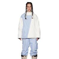 China Windstopper Ski Pant with Reflective Lines 10000mm Waterproof Breathable for sale