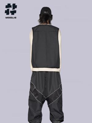 China Waterdichte sportkleding met reflecterende lijnen en aangepaste kleur Volledig gelijmde skibroeken Te koop