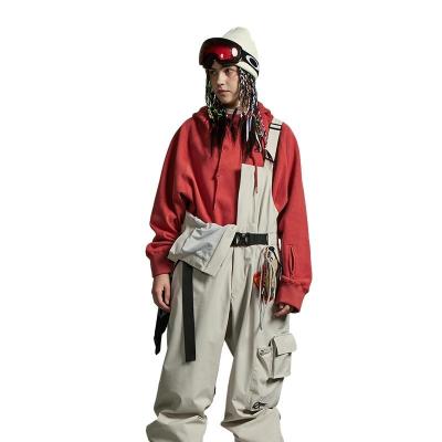 China Polartec-sneeuwspringpakken voor volwassenen Unisex waterdichte skibroeken en sneldroge snowboardoveralls Te koop