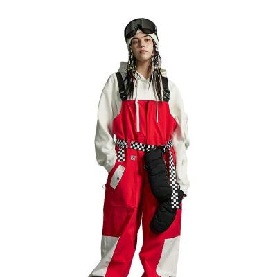 China Unisex Ski Suit for Winter Heat-transfer Printing Waterproof Windproof Pants Custom Logo for sale