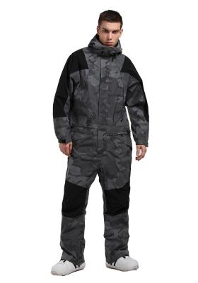 Cina Abbigliamento sportivo Uomini Giacca da sci Abito da sci Snowboard Windproof Waterproof Jumpsuit Sci con cappuccio Abito da neve caldo in vendita