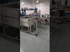 Stainless Steel Drum Ultrasonic Cleaning Machine Industrial Customized Large/small Tanks CE